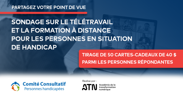 Sondage - Participez à la grande enquête sur les personnes en situation ...